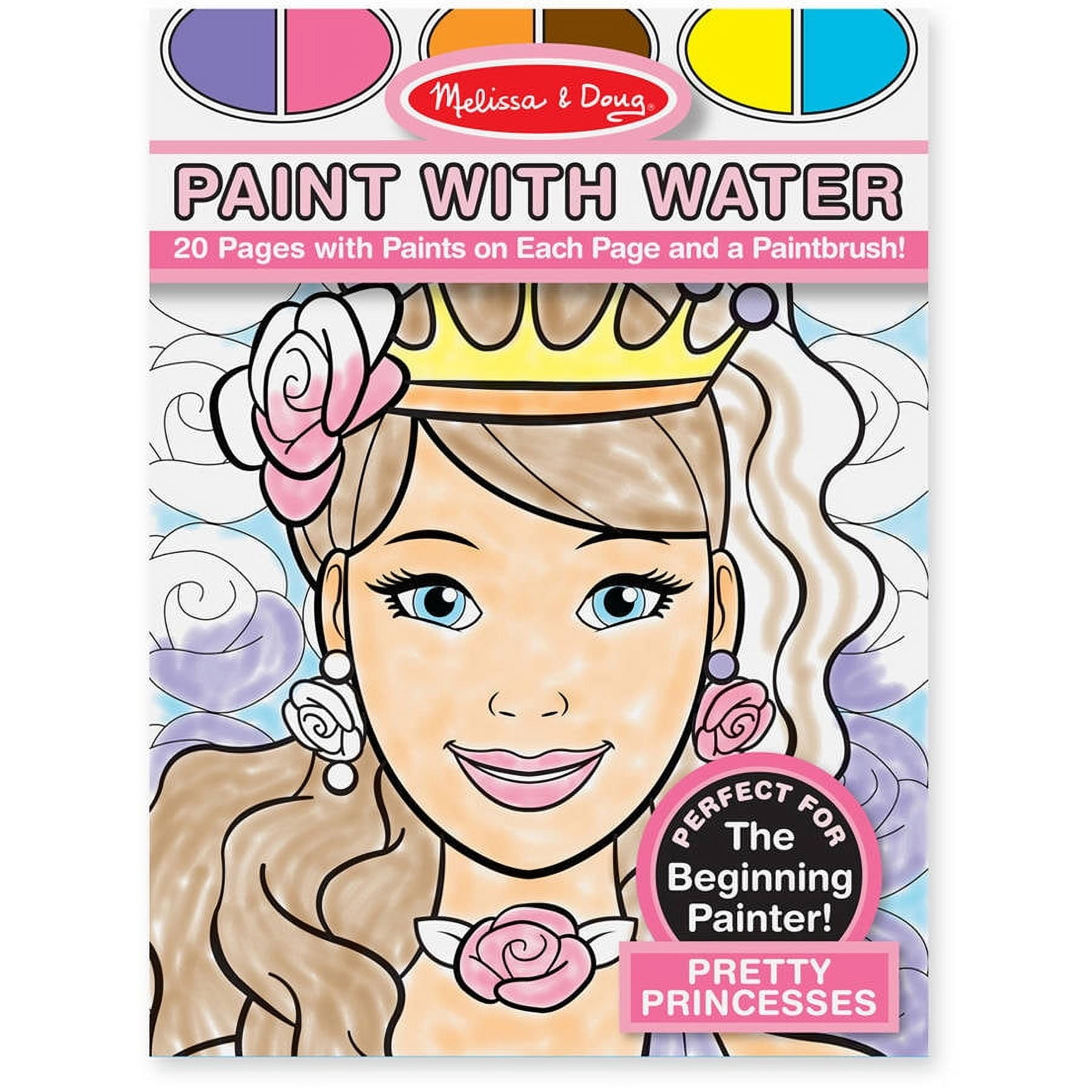 Paint with Water - Pretty Princesses - Walmart.com