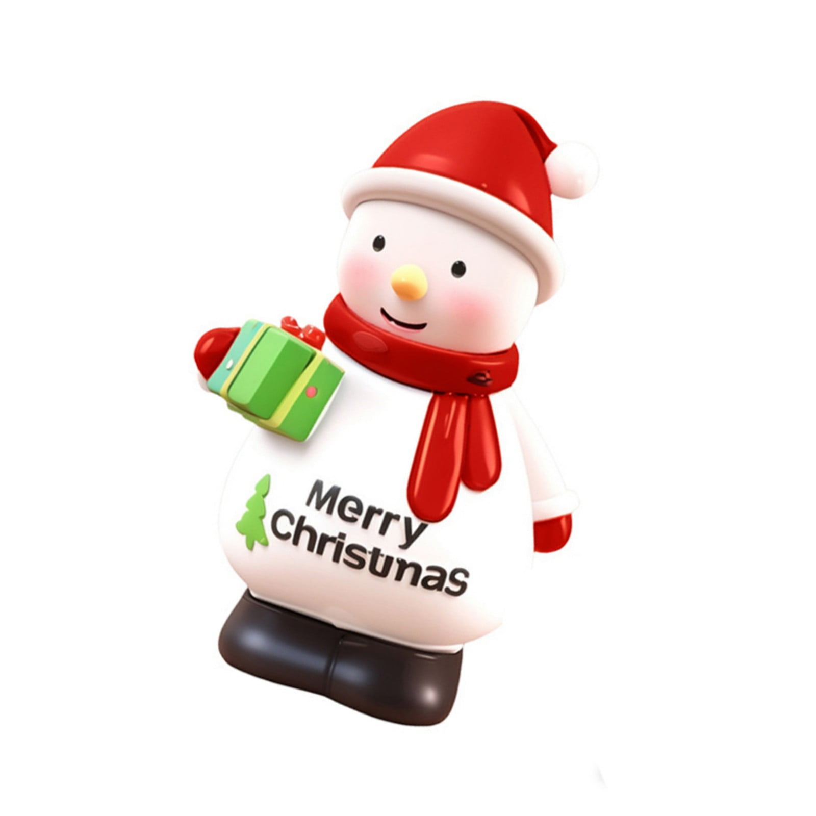 Paintable Christmas Money Box Unfinished Resin Figurine For Art Savings ...