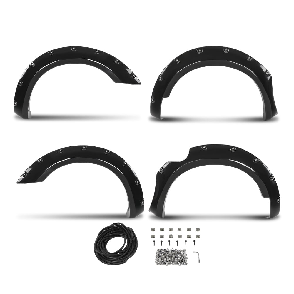 Paintable Pop-Out Bolt Fender Flares Fit For 2006-20 Nissan Frontier 5 ...