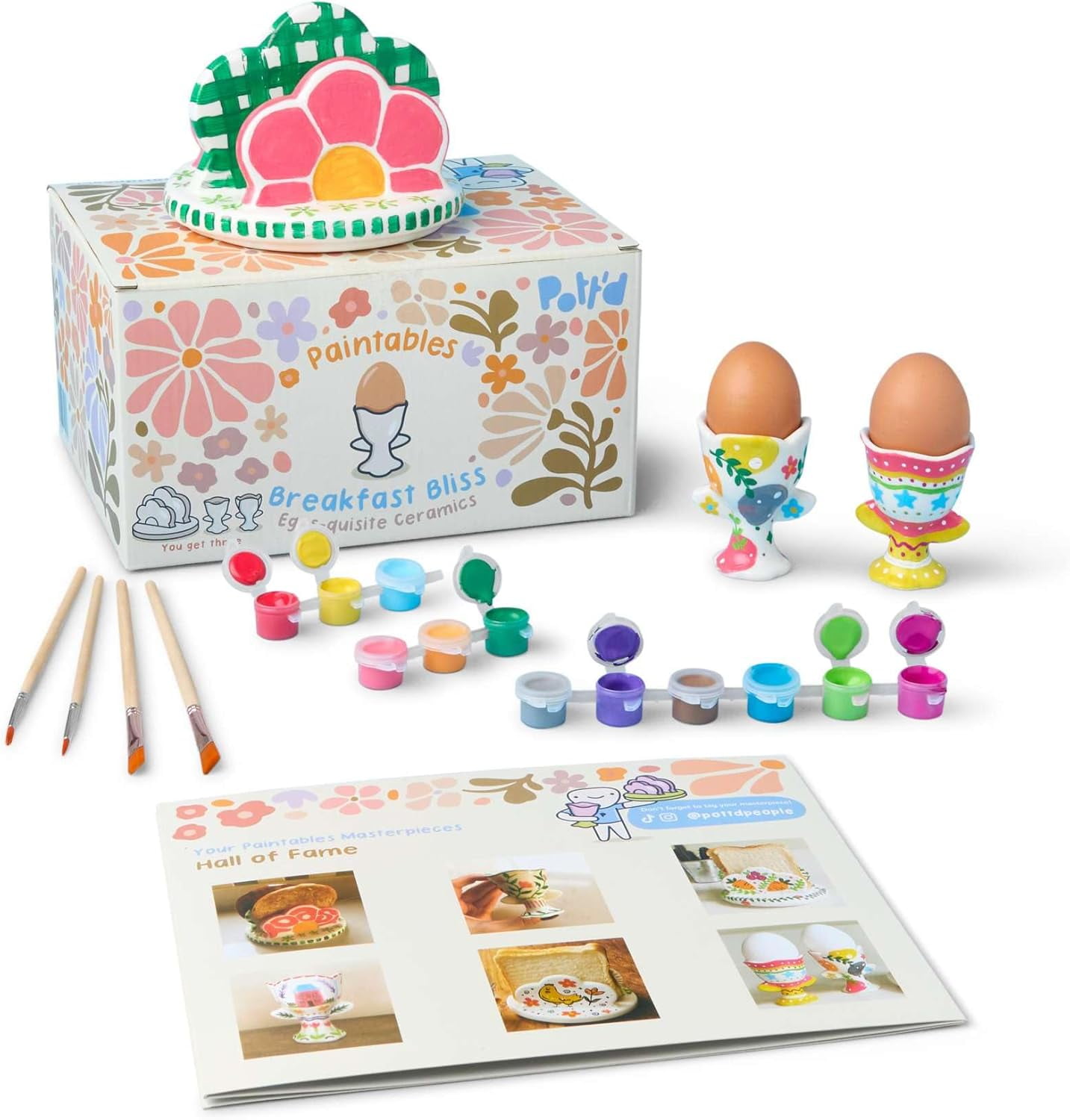 The Paintables Breakfast Bliss Ceramic Painting Kit – Paint Your Own ...