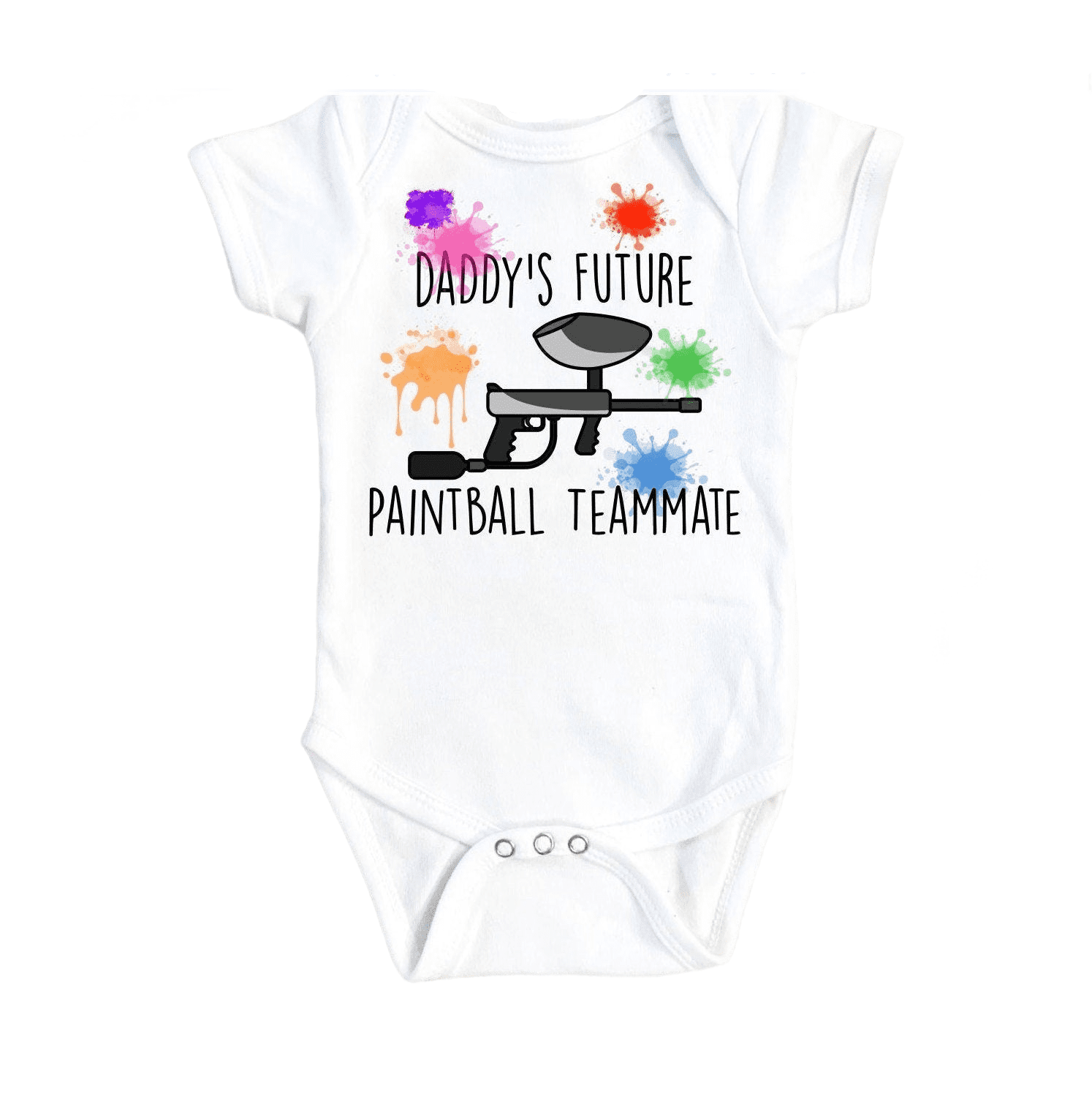 Paintball Daddy - Baby Boy Girl Clothes Infant Bodysuit Funny Cute ...