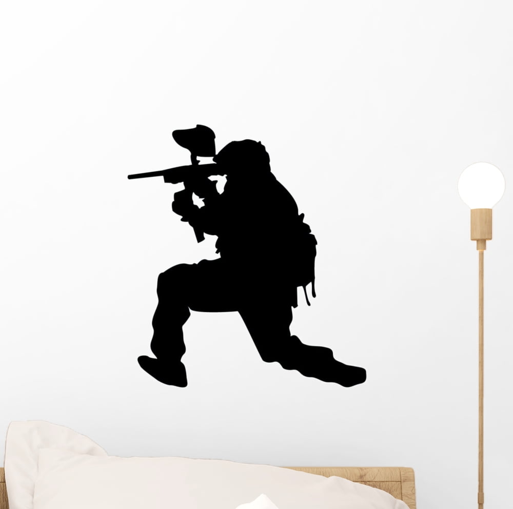 Paintball Wall Decal Sticker, Wallmonkeys Peel & Stick Vinyl Graphic ...
