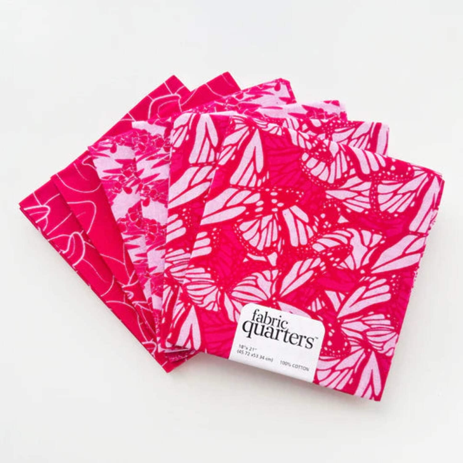Paintbrush Studio 6 Fat Quarters - 3 Prints x 2 of Each Pink ...