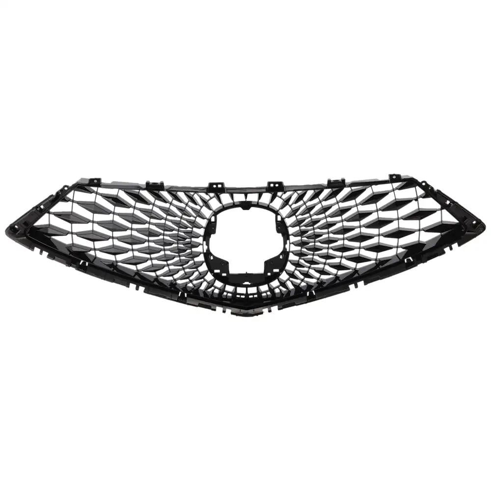Painted Black Grille Assembly Compatible With Acura MDX Base 6 Cyl 3.5L ...