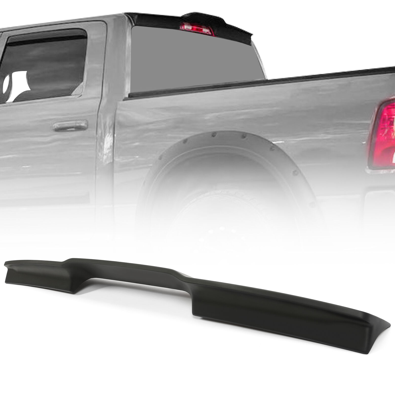 Painted Black Trunk Roof Spoiler Lip Wing For Ford F-150 F150 Gen 2 ...