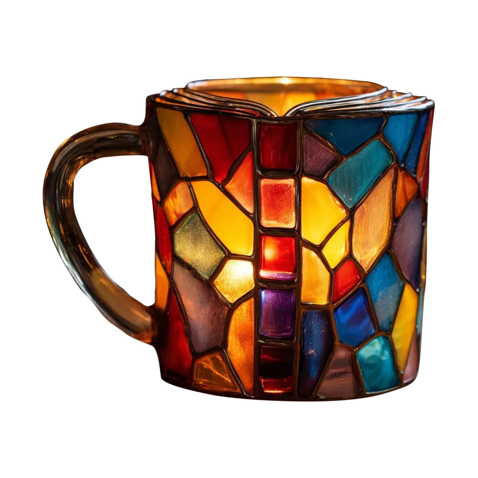 Painted Book Mug, Novelty 3D Painted Books Coffee Mug, 11oz Novelty ...