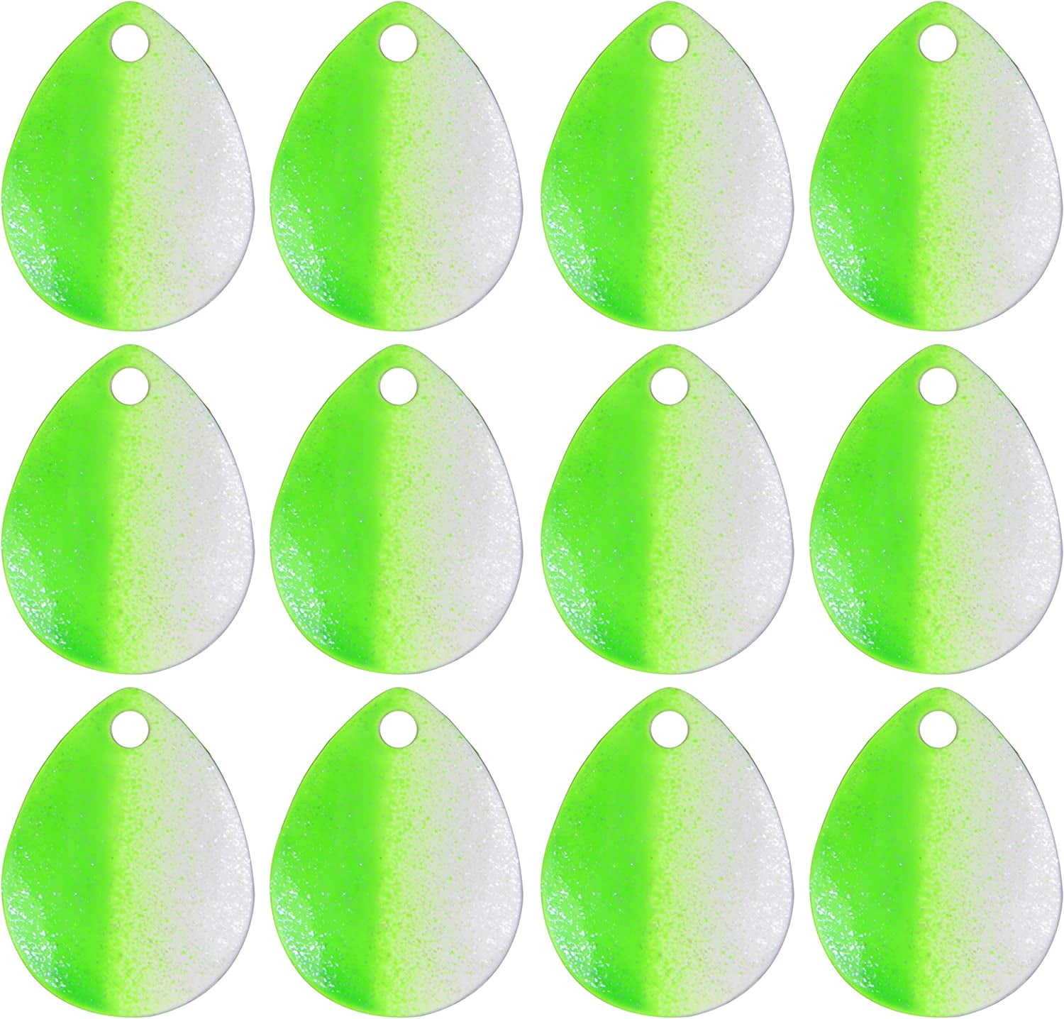 Painted Colorado Blades for Fishing Lure Making, 20pcs/Pack Colorful ...