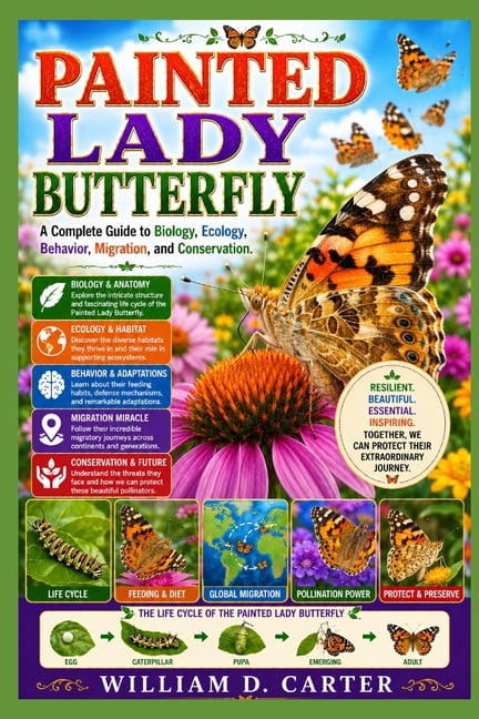 Painted Lady Butterfly: A Complete Guide to Biology, Ecology, Behavior ...