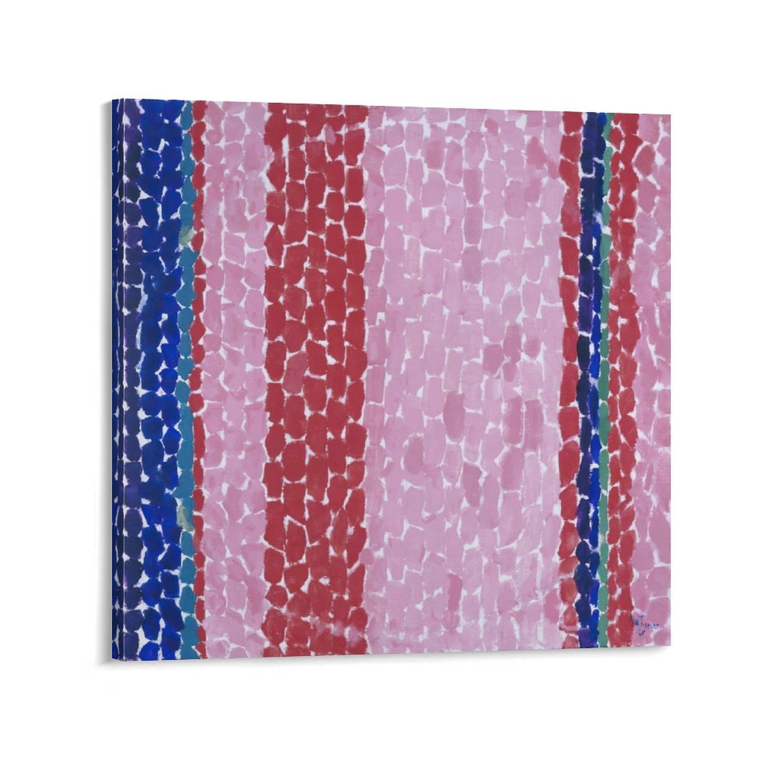Painter Alma Thomas (A Glimpse of Mars) Color School Posters Canvas ...
