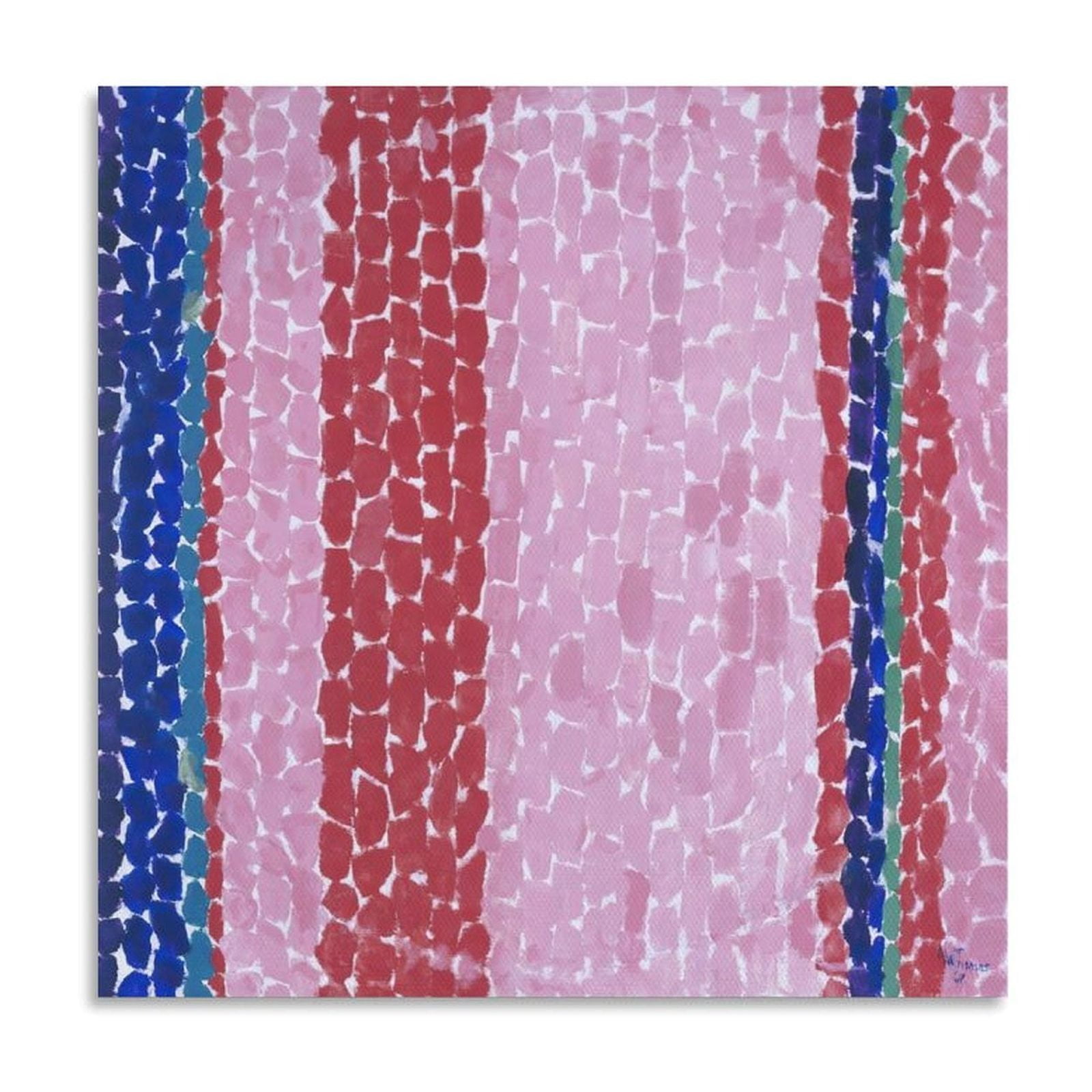 Painter Alma Thomas (A Glimpse of Mars) Color School Posters Decorative ...