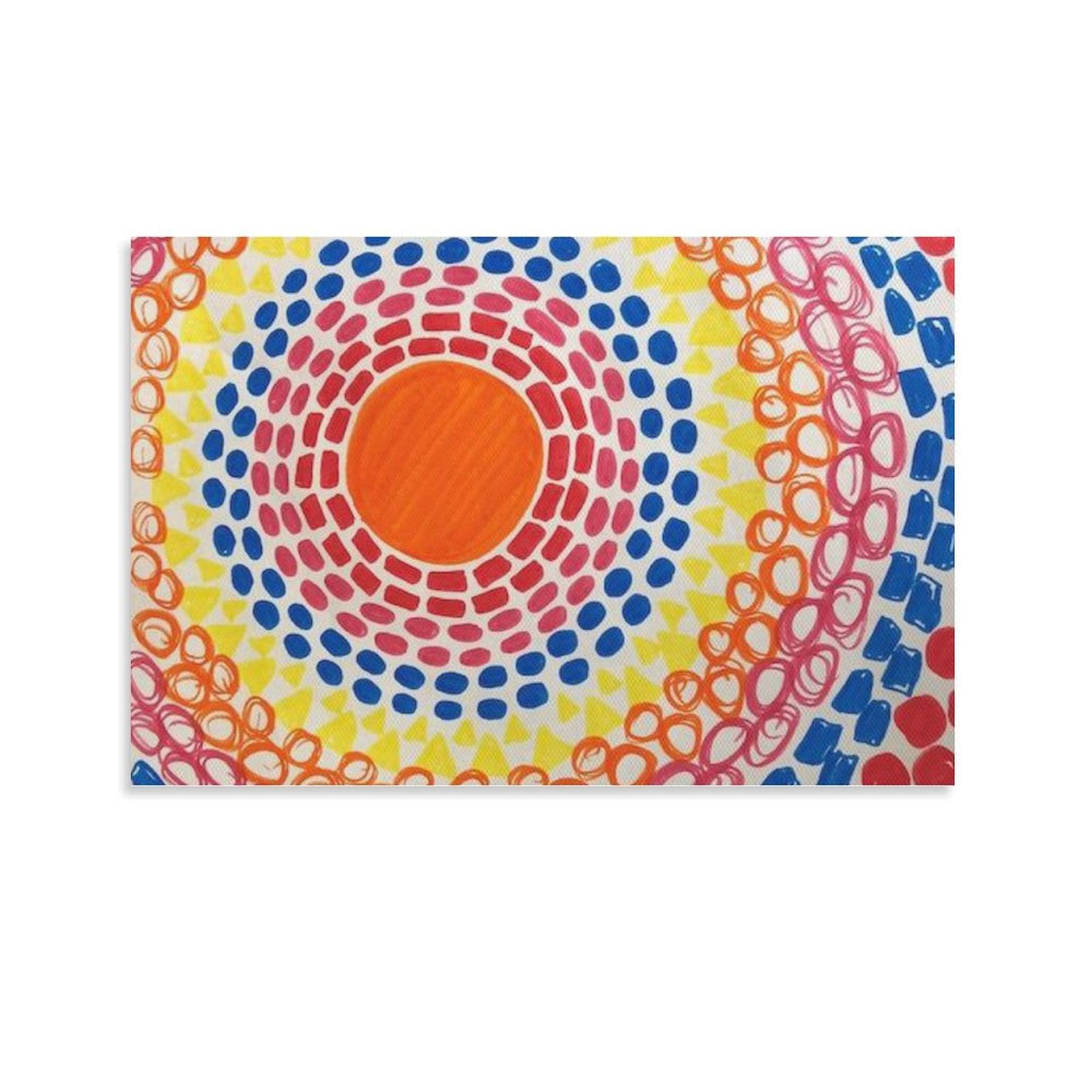 Painter Alma Thomas Color School Posters Art (1) Gifts Canvas Painting ...