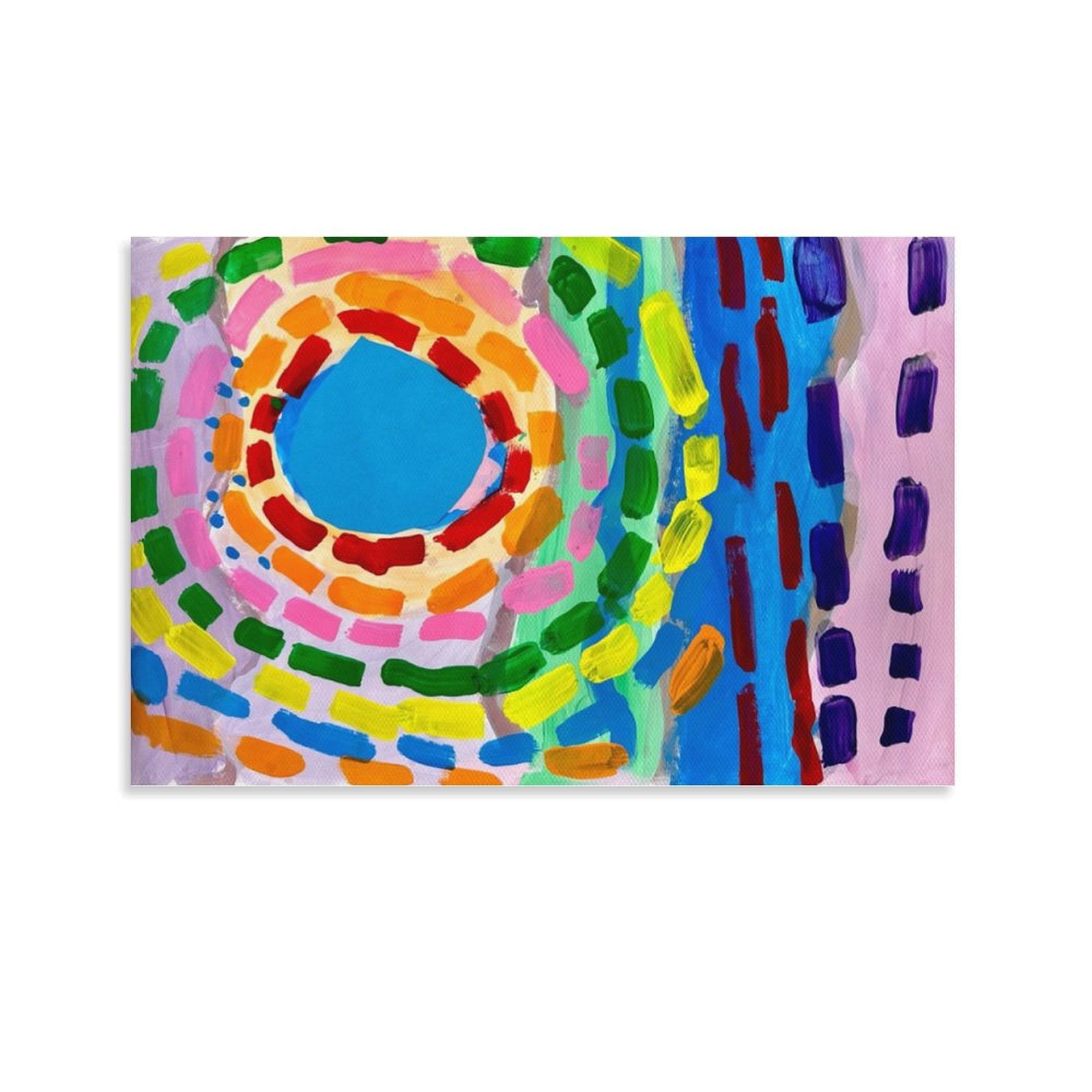 Painter Alma Thomas Color School Posters Art (18) Canvas Wall Art ...