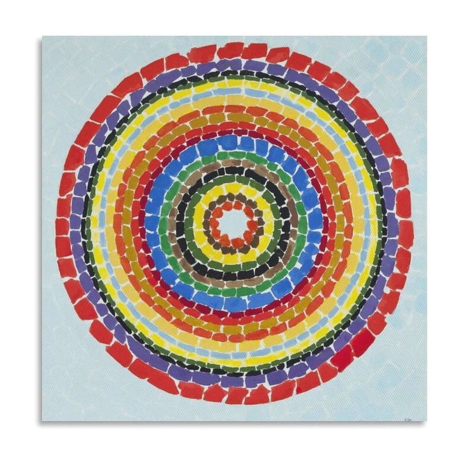 Painter Alma Thomas Color School Posters Art (28) Painting On Canvas ...