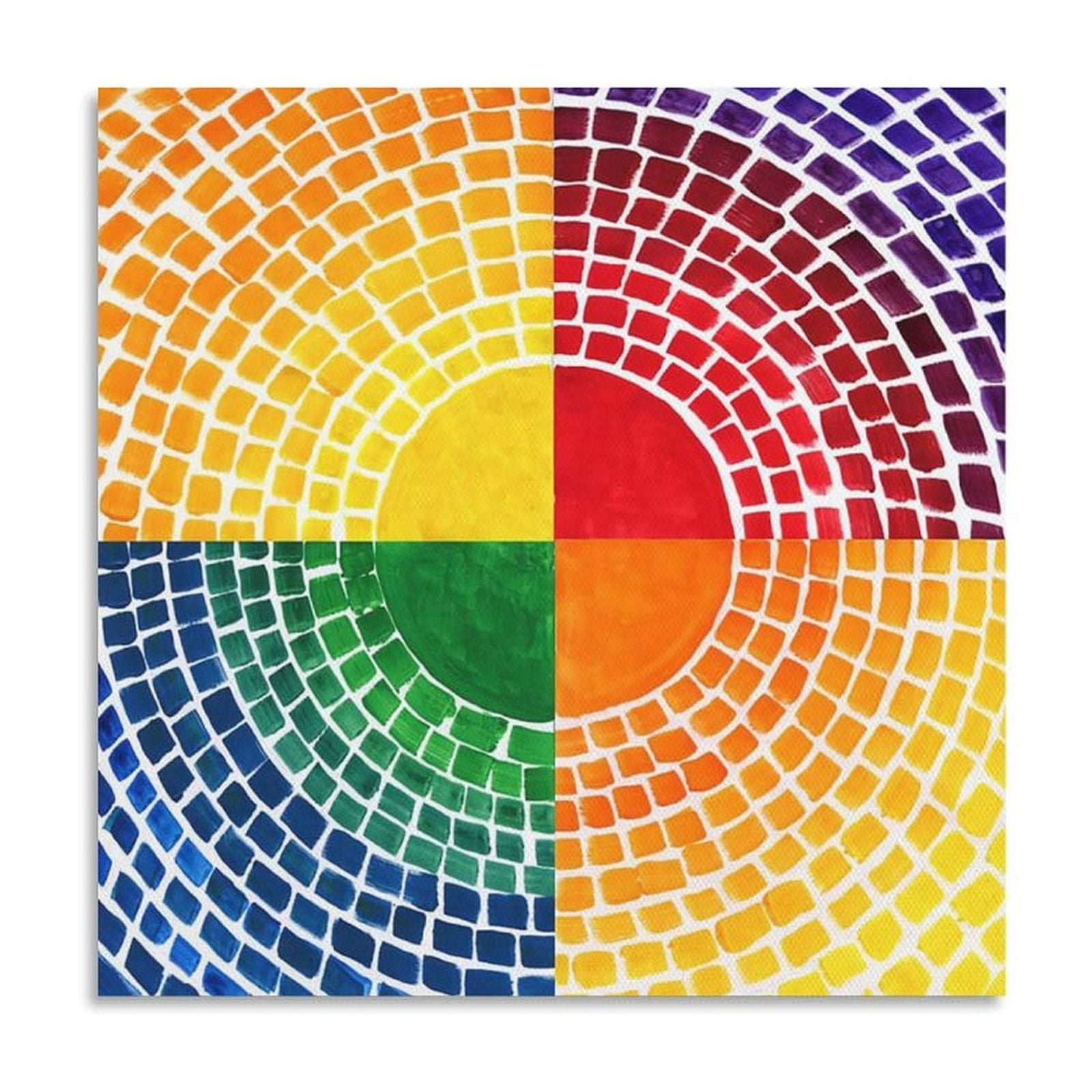 Painter Alma Thomas Color School Posters Art (7) Canvas Art and Wall ...