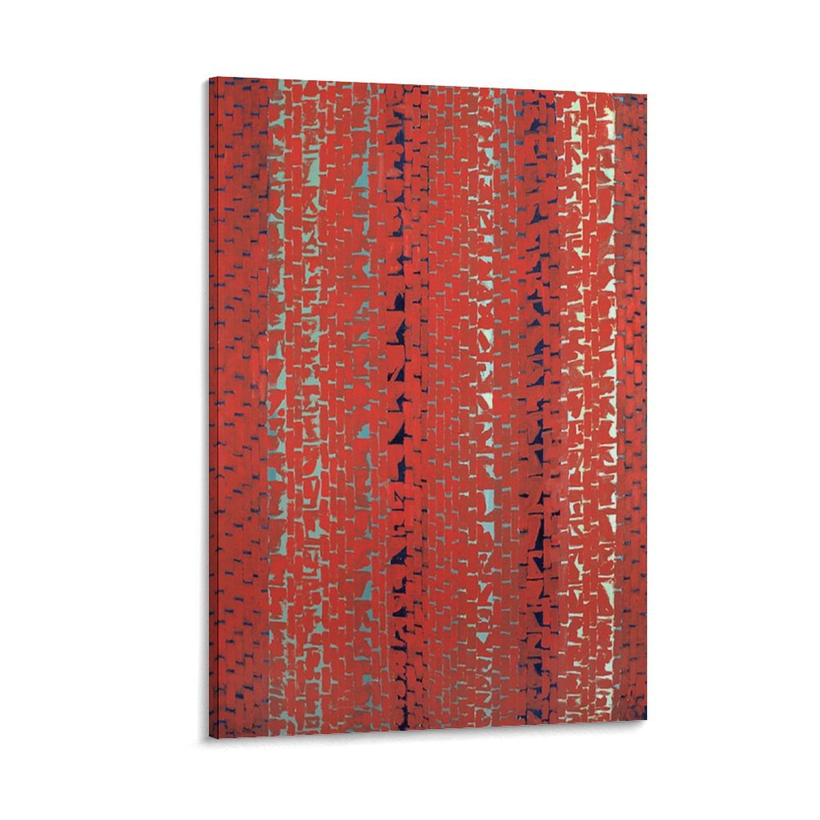 Painter Alma Thomas (Red Sunset, Old Pond Concerto) Color School ...