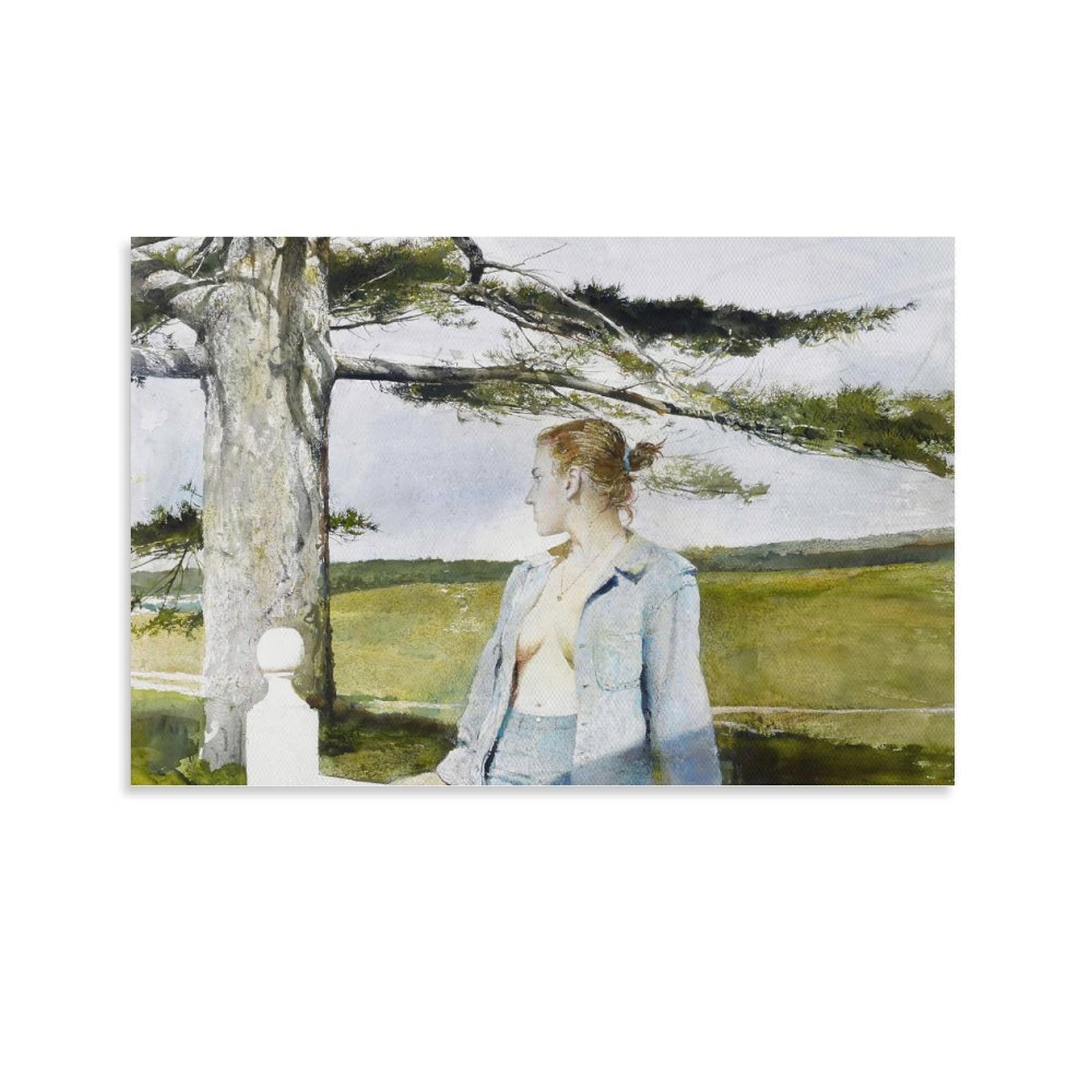 Painter Andrew Wyeth Work Women Poster Poster Cool Artworks Painting ...