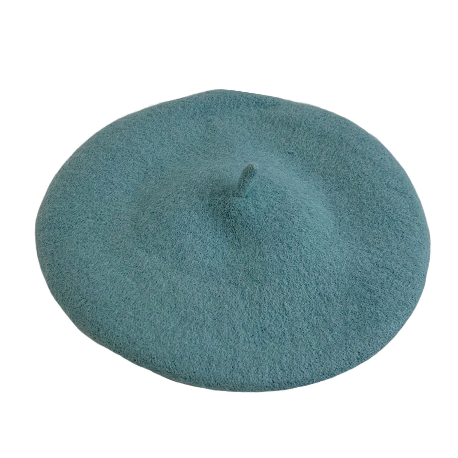 Painter Hat No Brim Retro Wind-proof Flat Top Artist Style Decorate ...