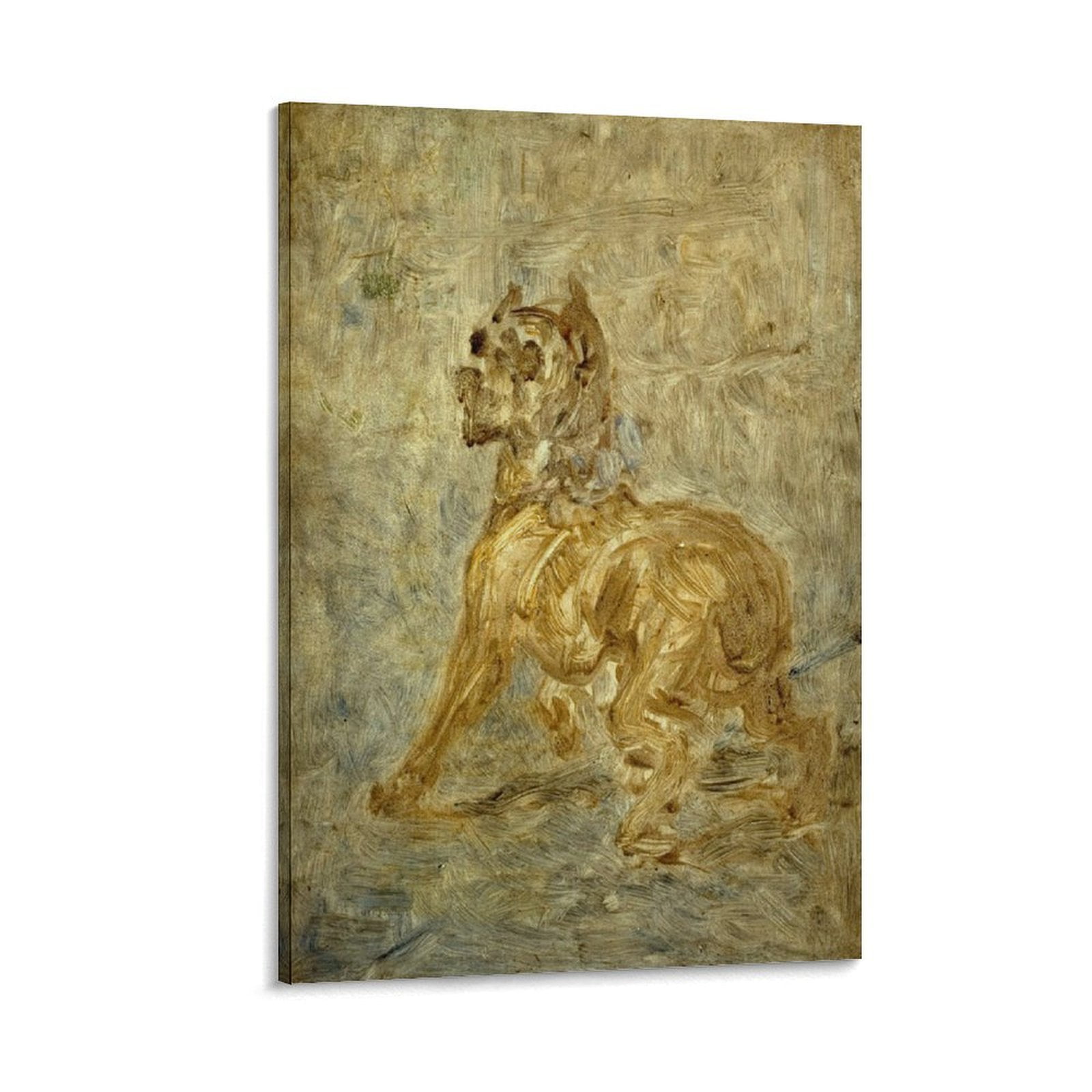 Painter Henri De Toulouse-Lautrec Famous Paintings Dog 1 Posters ...
