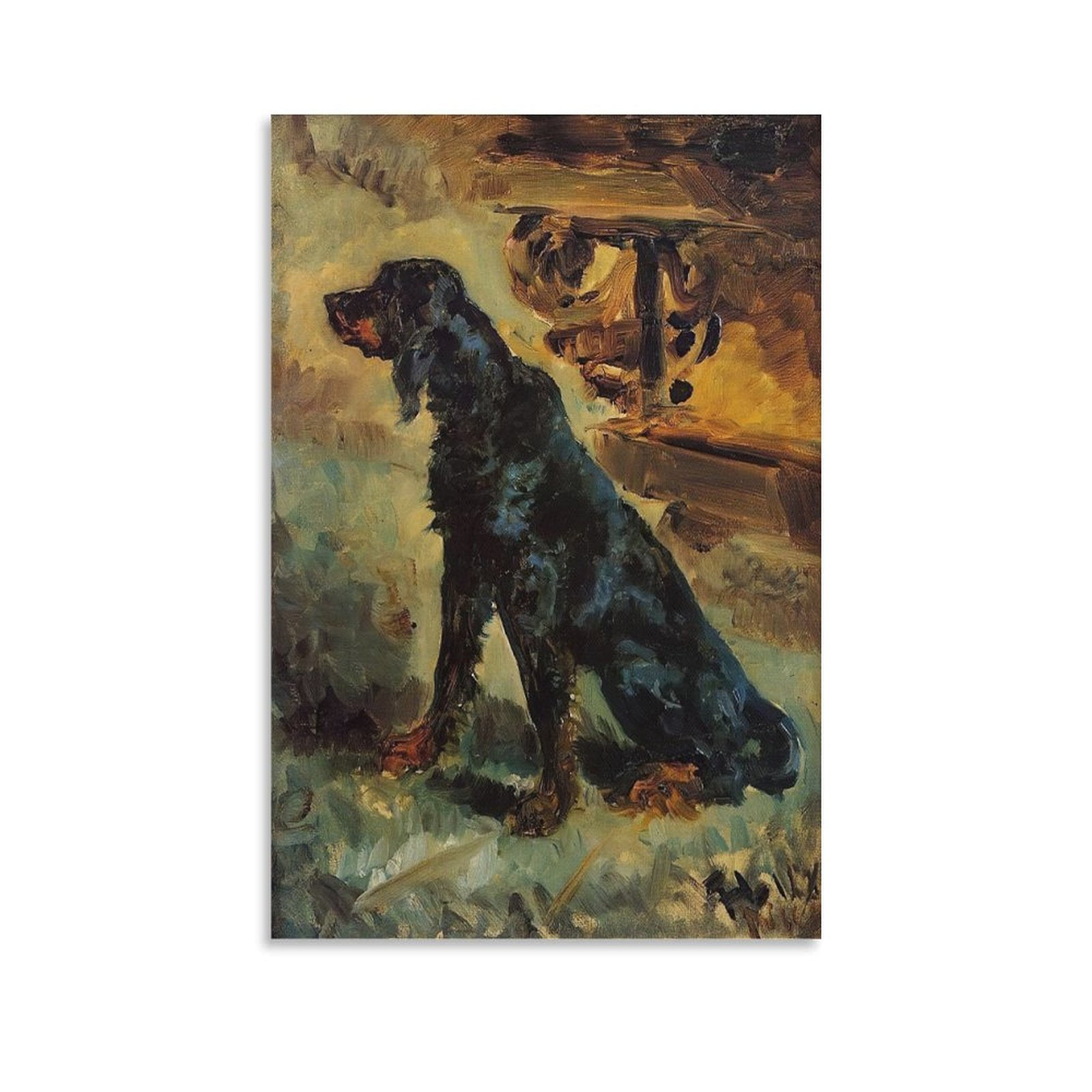 Painter Henri De Toulouse-Lautrec Famous Paintings Dog Posters Wall Art ...