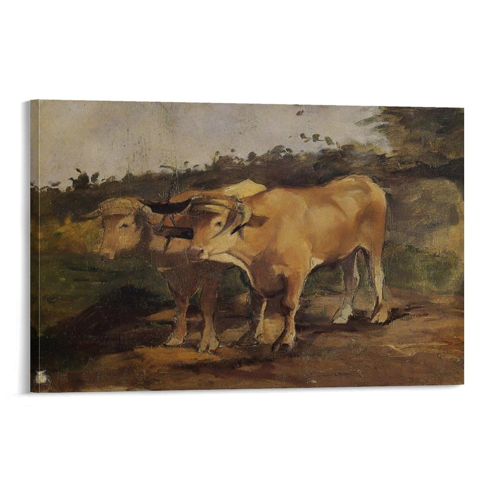 Painter Henri De Toulouse-Lautrec Masterpiece Two Bulls Posters Poster ...