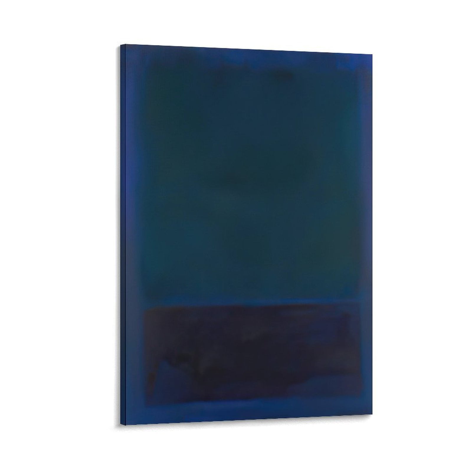 Painter Mark Rothko Abstract Color Field Black Dark Blue Cyan Posters ...