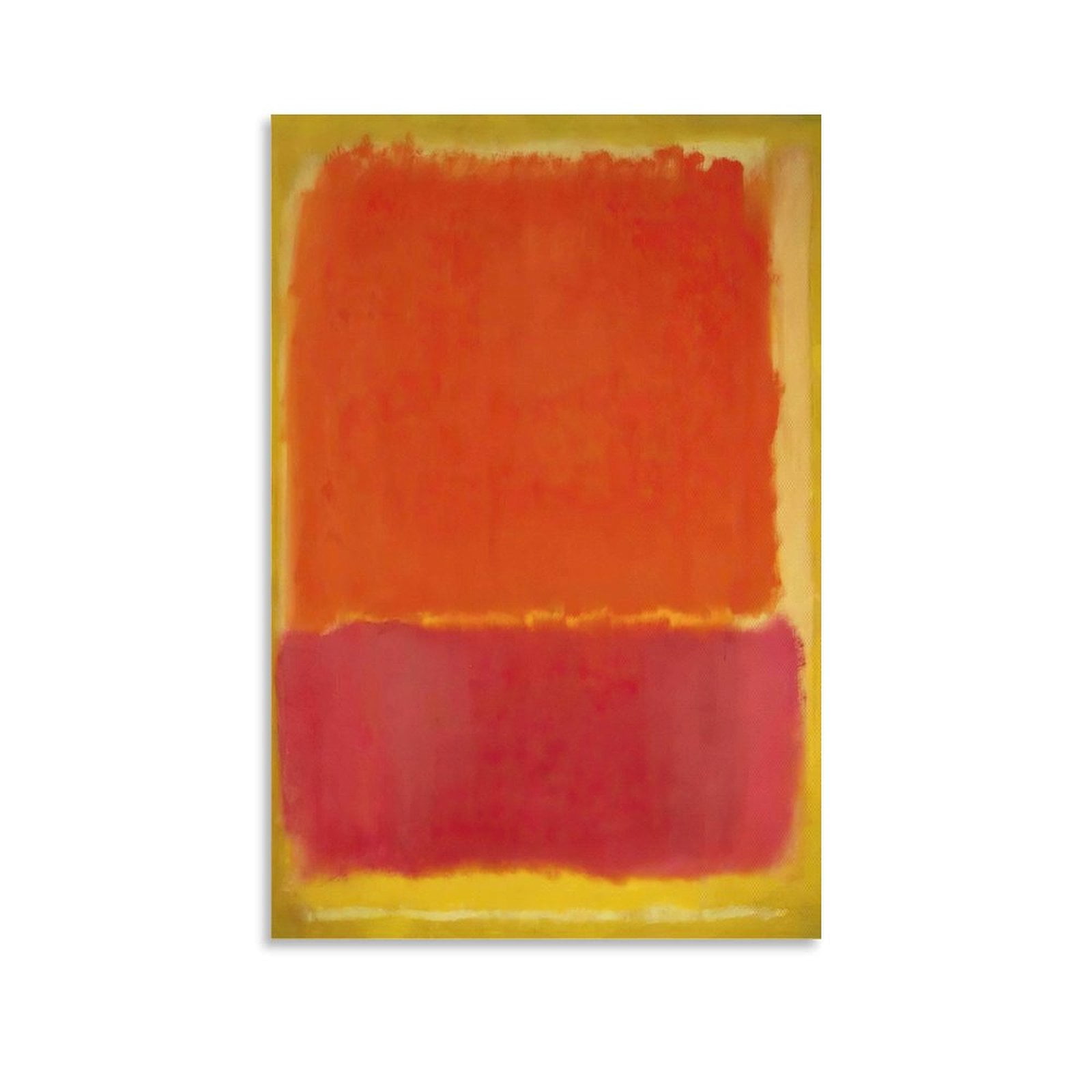 Painter Mark Rothko Abstract Color Field Yellow Purple Rose Red Posters ...