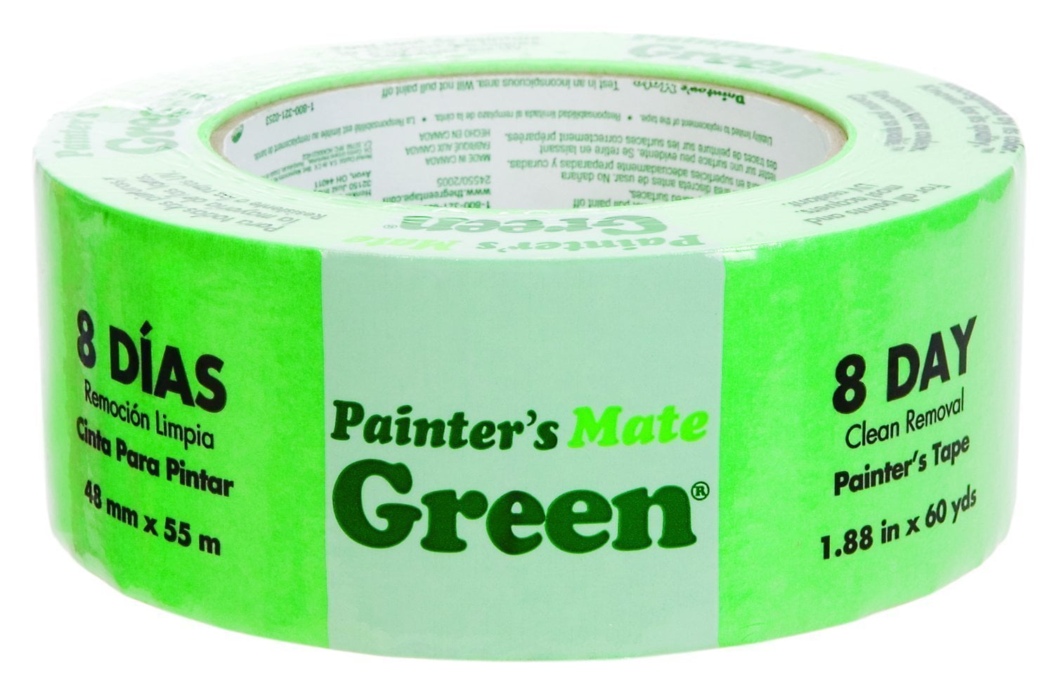 Shurtape Painter's Mate Green Tape Cp150 - Multicolor - 1 Roll, 1.88 In ...