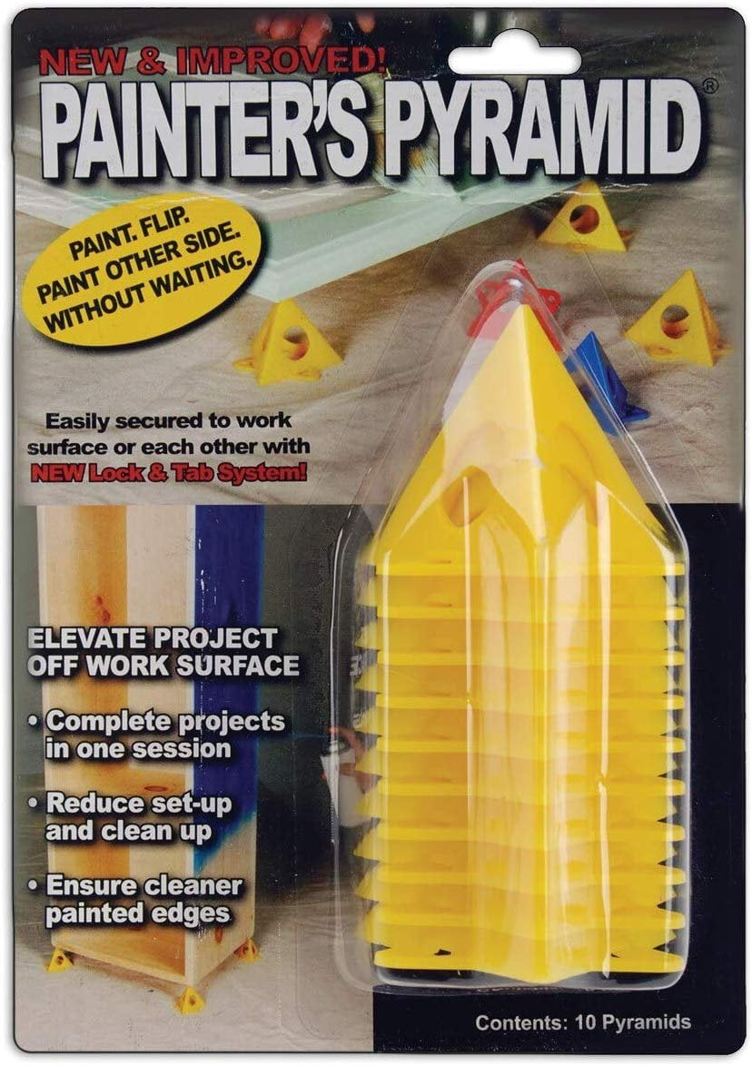 Painter's Pyramid Stands, Yellow KM1257 - Walmart.com