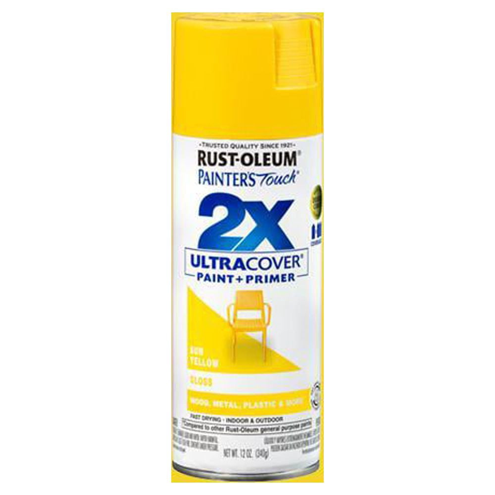 Painter's Touch Sun Yellow Spray Paint 334046 - Walmart.com