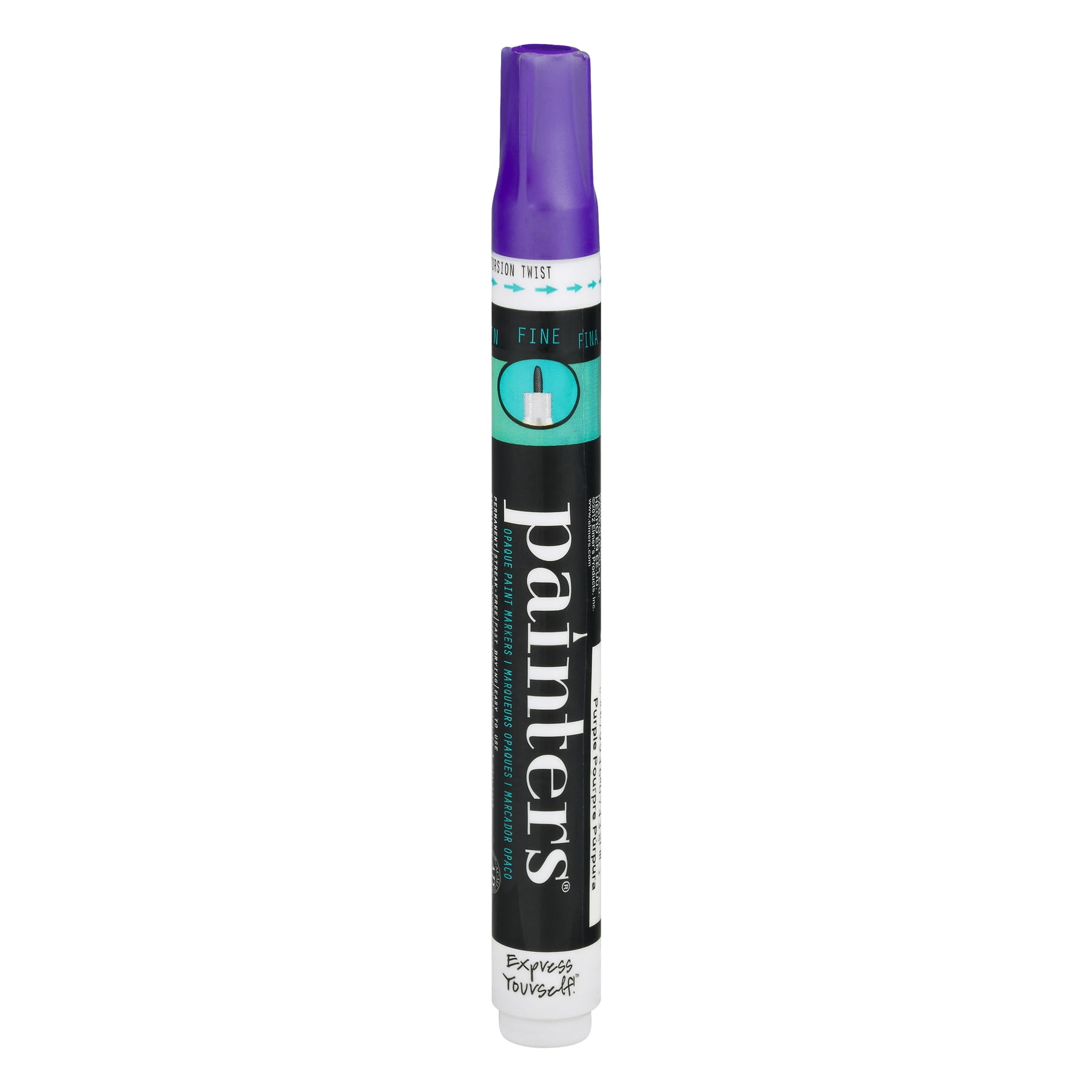 Painters Opaque Paint Markers, Fine Point, Purple - Walmart.com