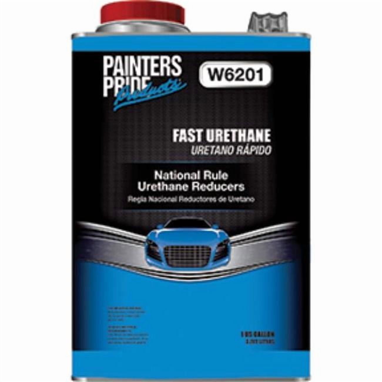 Painters Pride Products PPP-W6201 NR Fast Cure Urethane Coating, Red ...