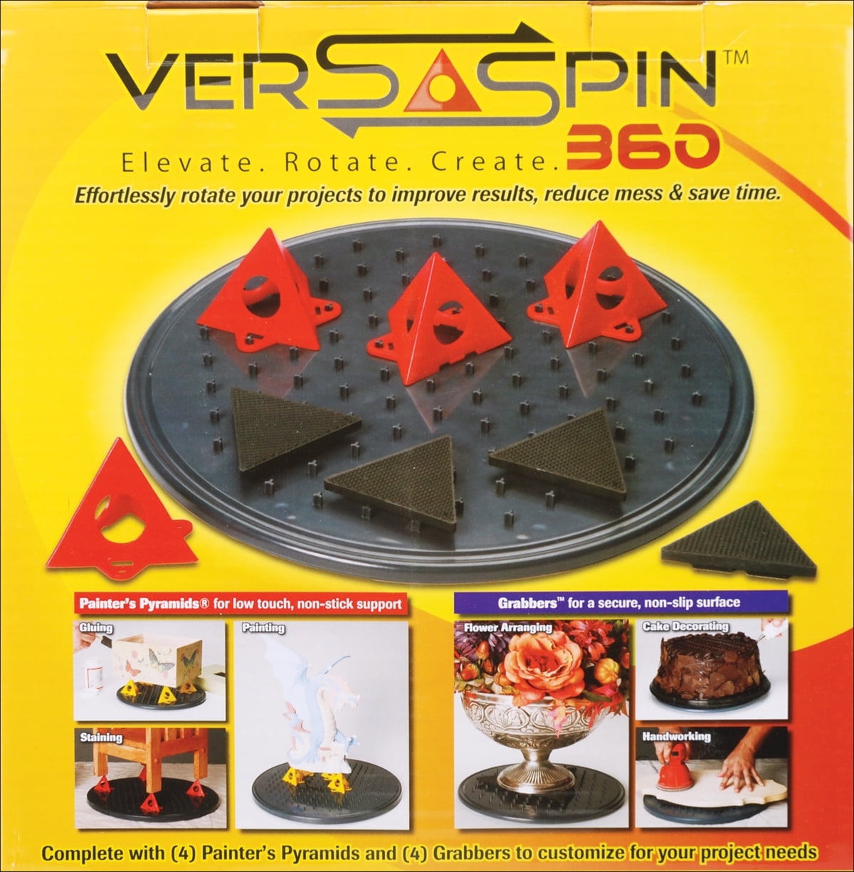 Painters Pyramid W/4 Painter's Pyramids & 4 Grabbers - Walmart.com
