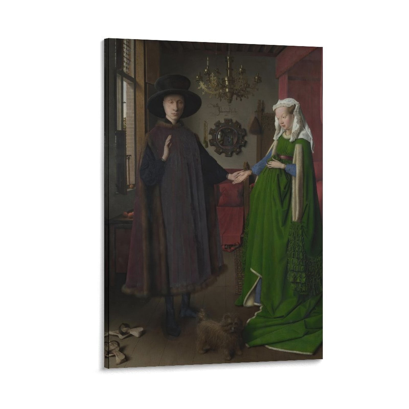 Painters of The Netherland Portrait of Arnolfini Jan Van Eyck Poster ...