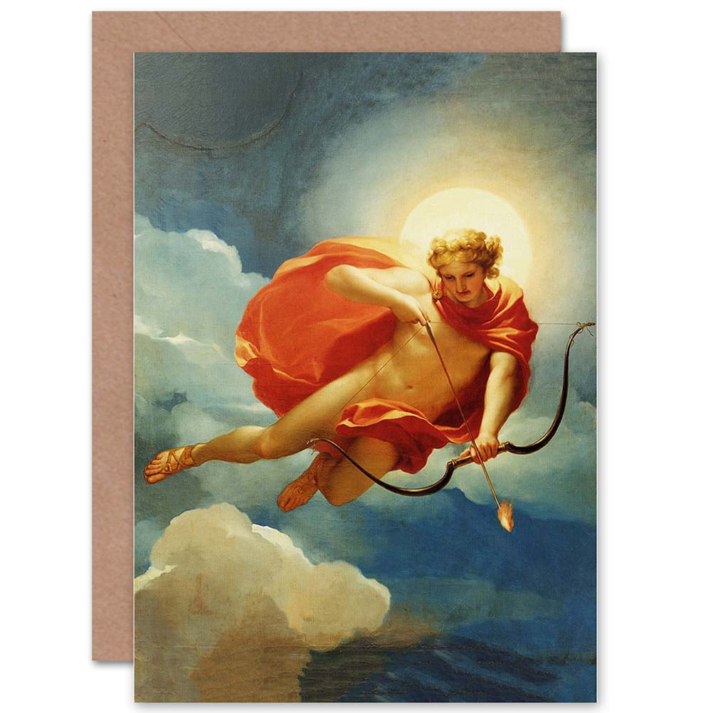 Painting Allegory Greek Mengs Helios Midday Personified Greetings Card ...