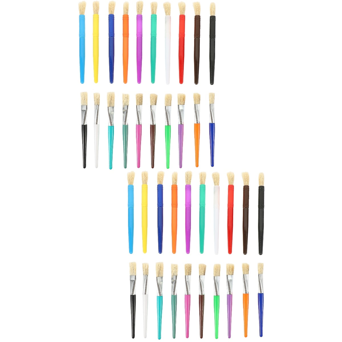Painting Brushes For Artist Watercolor Kids Suit Case Oil Paintbrush ...