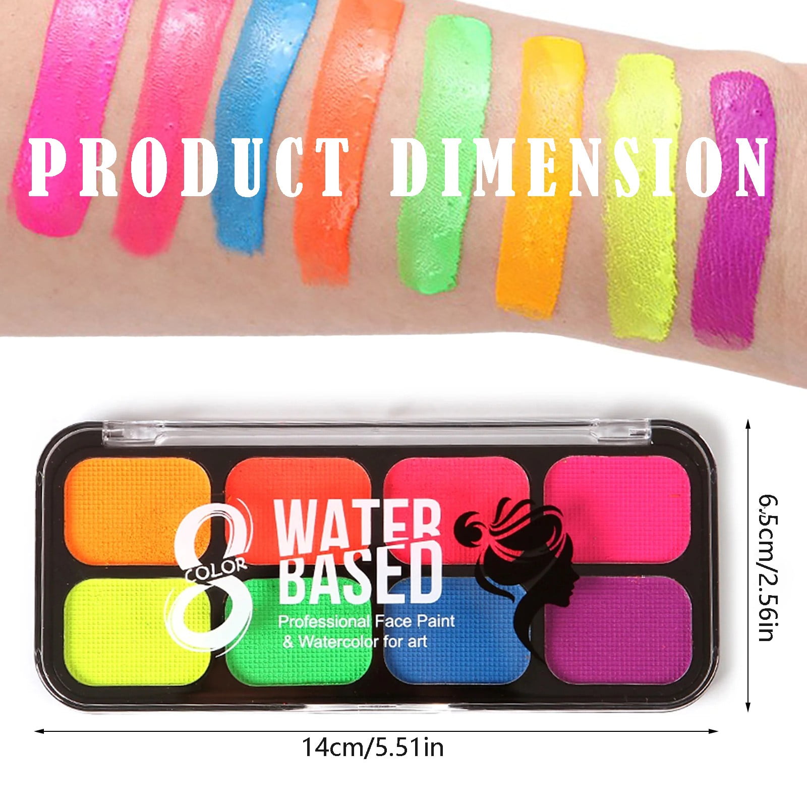 Painting Kit Body Painting Oil Paint Multi Color Paint Creative ...