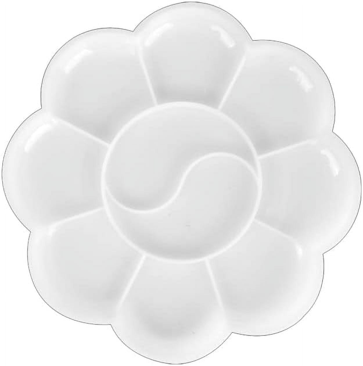 Painting Palette Paint Tray Palettes Plastic Paint Pallet for Kids ...