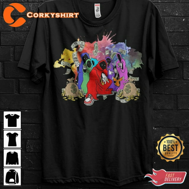 Painting Shadow Wizard Money Gang We Love Casting Spells Anime Meme T ...