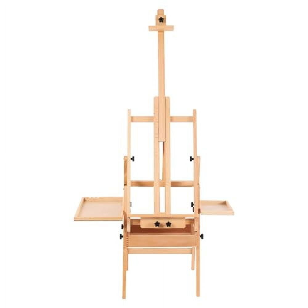 Painting Stand with Storage Trays, Height & Angle Adjustable Painting ...
