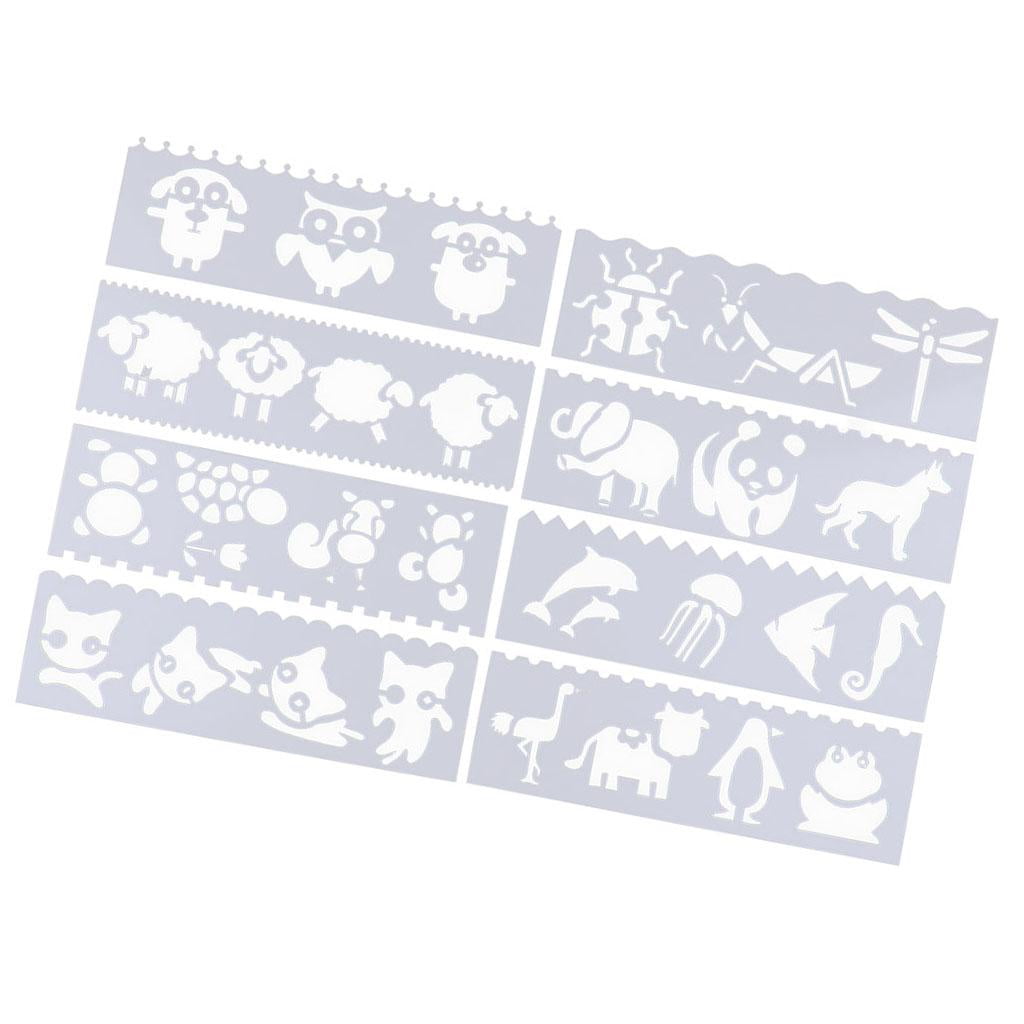 Painting Stencils for Art Crafts, DIY Drawing Templates Assorted ...