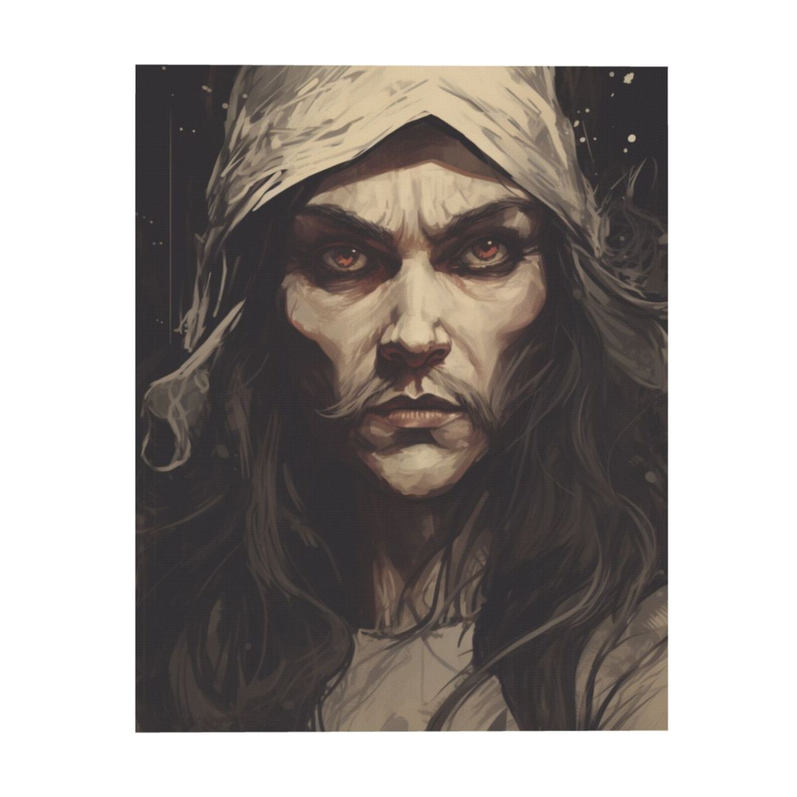 Painting Version Of Dwarf (2) Canvas Frameless Painting Wall Art ...