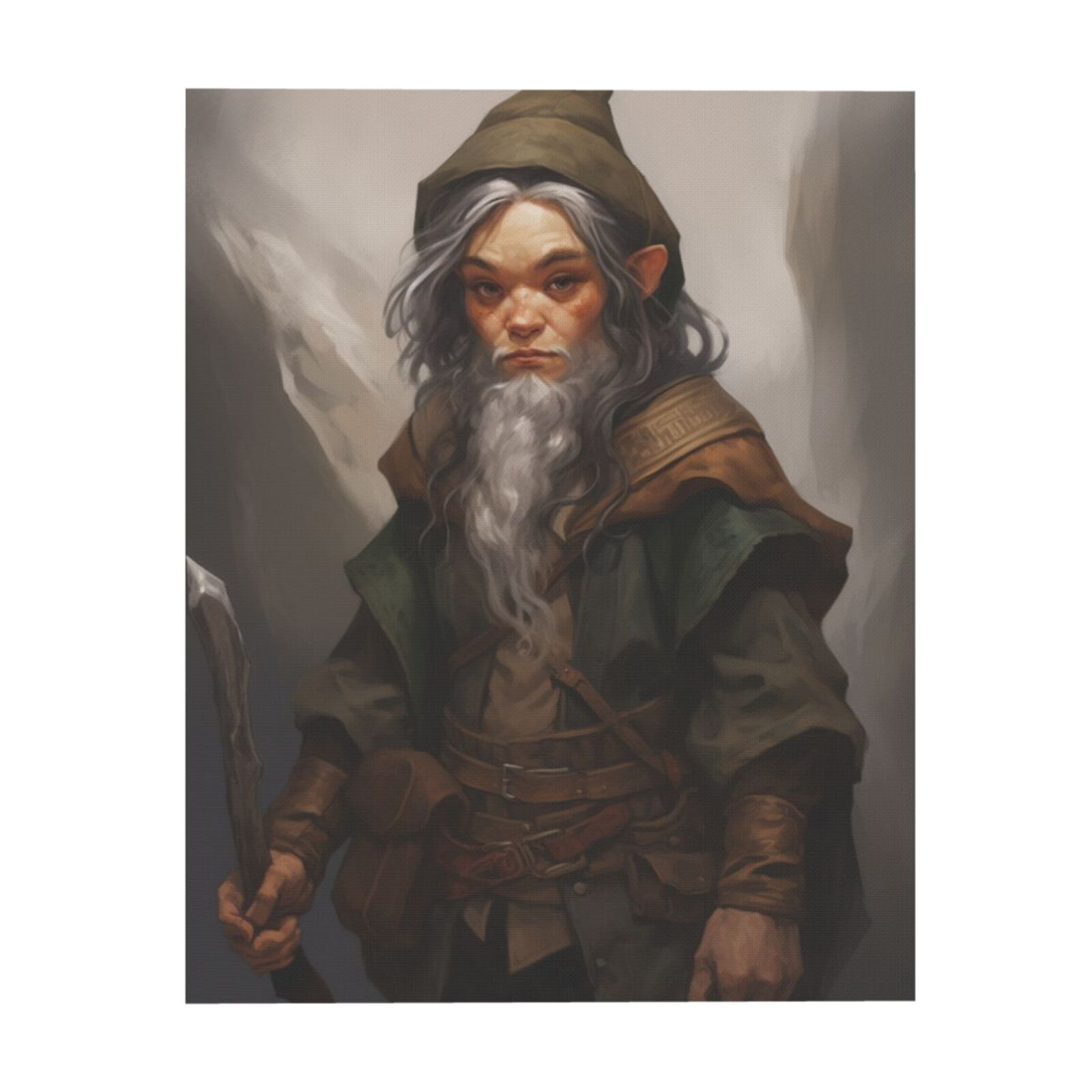 Painting Version Of Dwarf (5) Canvas Frameless Painting Wall Art ...