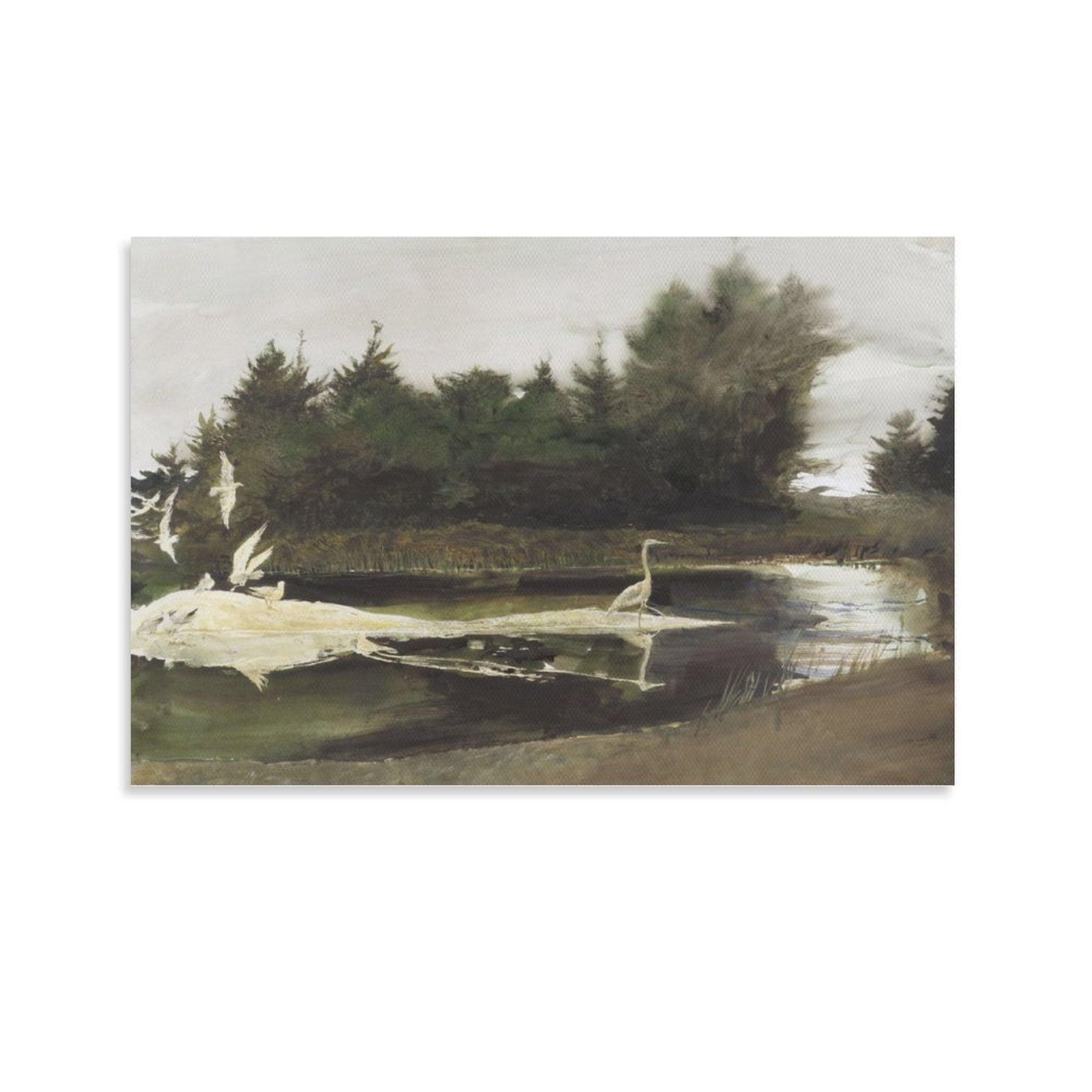 Painting by Andrew Wyeth Poster Print Photo Art Painting Canvas Poster ...
