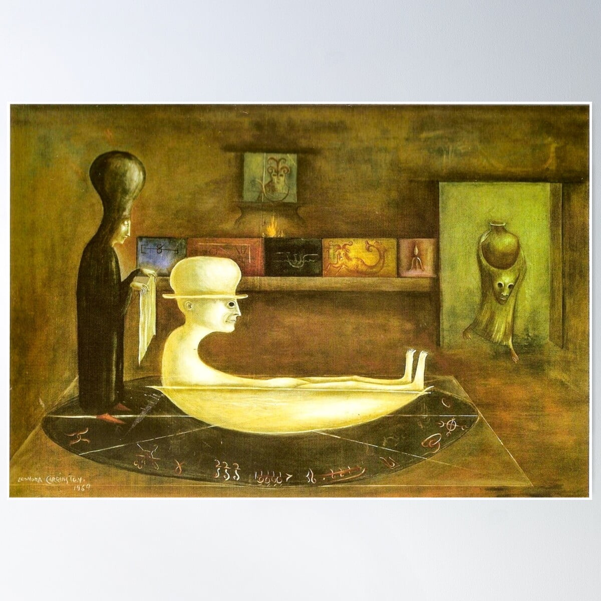 Paintings And Drawings By Leonora Carrington Poster Wall Art, Modern ...
