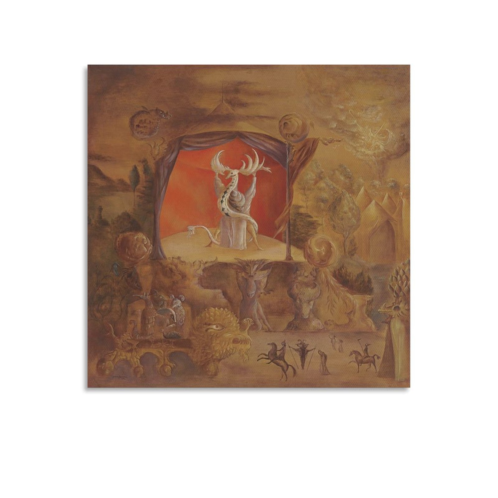 Paintings BY Leonora Carrington Poster Wall Art Picture Painting Poster ...