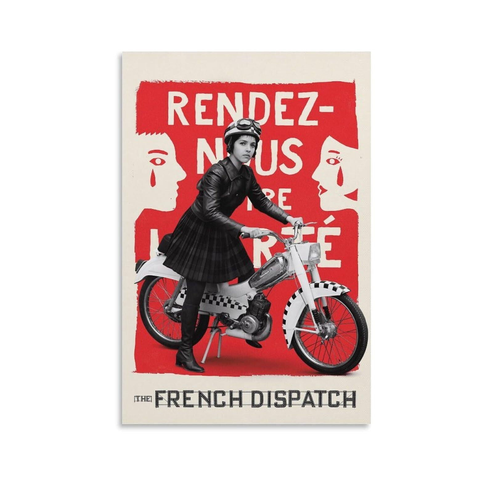Paintings for Wall Decorations The French Dispatch Movie Posters Cool ...