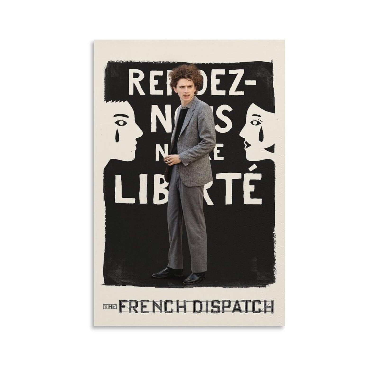 Paintings for Wall Decorations The French Dispatch Movie Posters Cool ...