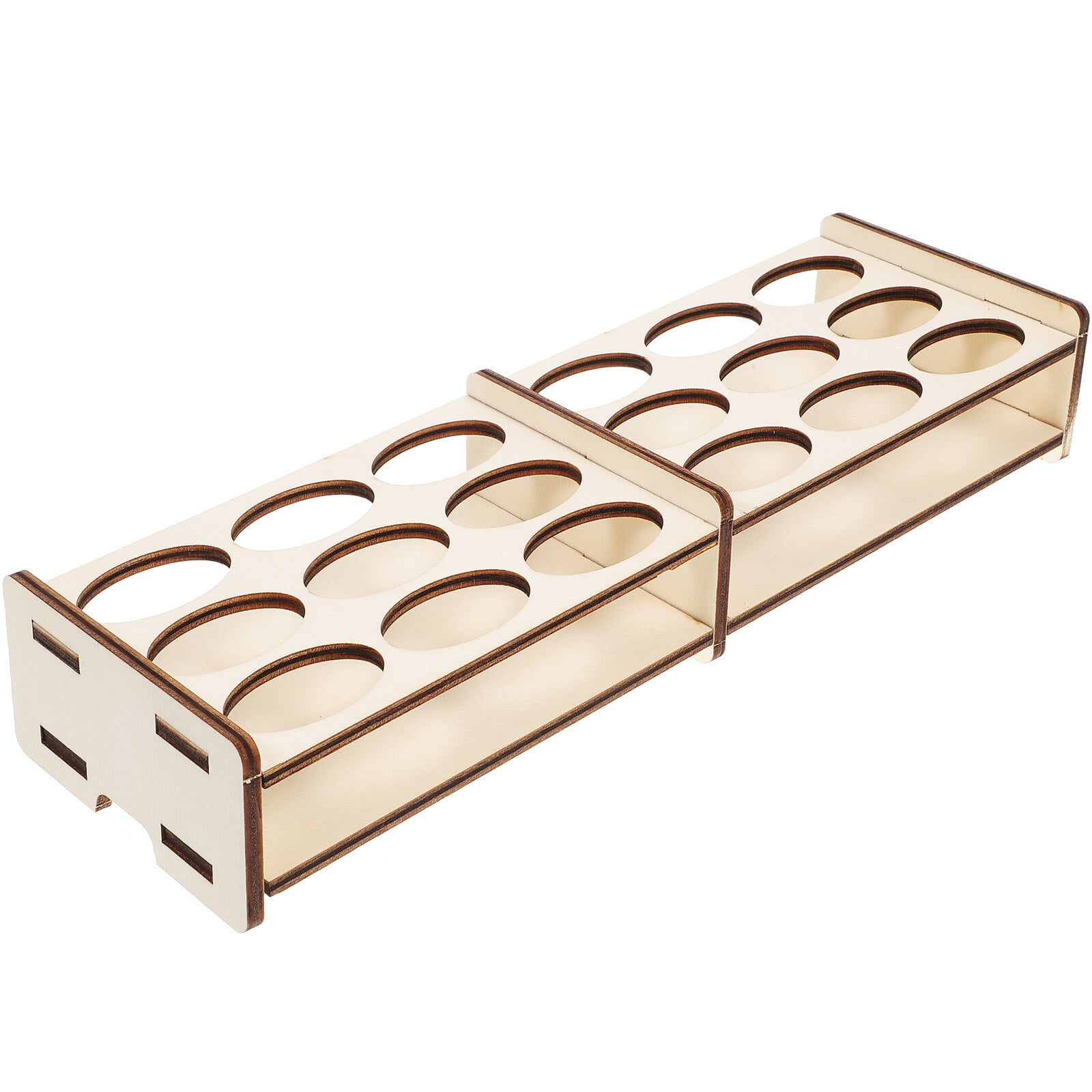 Wooden Paint Rack Storage Stand for Acrylic Paints and Ink Bottles ...