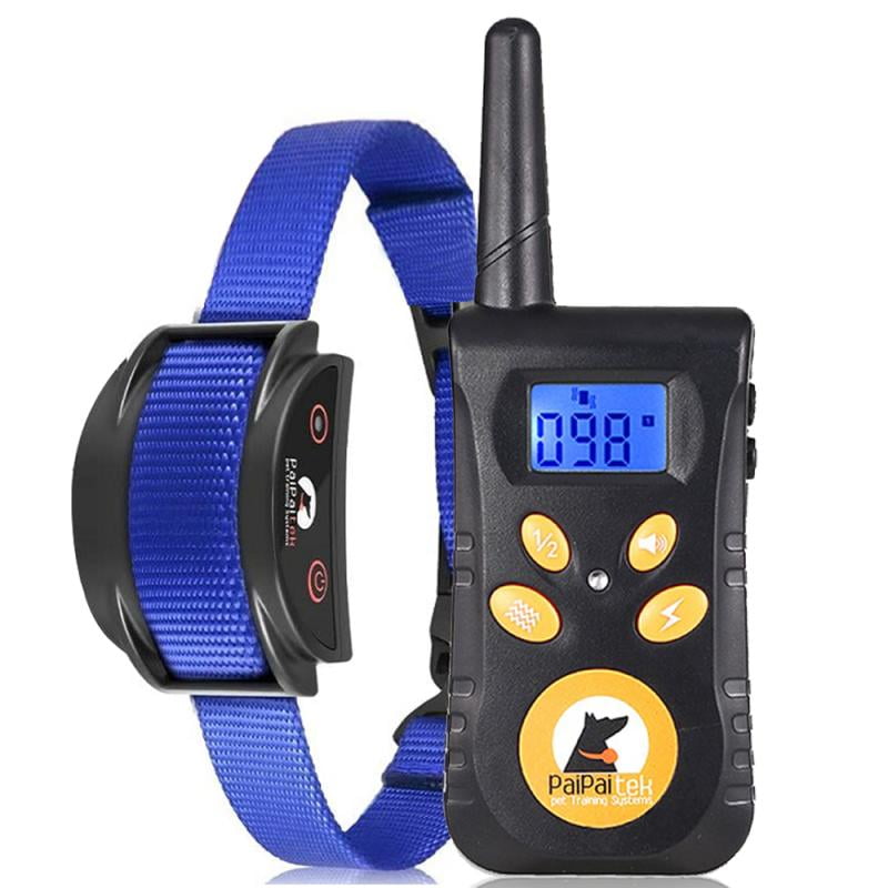 Paipaitek 500M Dog Training Collar with Remote for 5-120lbs Dogs ... Paipaitek 500M Dog Training Collar with Remote for 5-120lbs Dogs ...