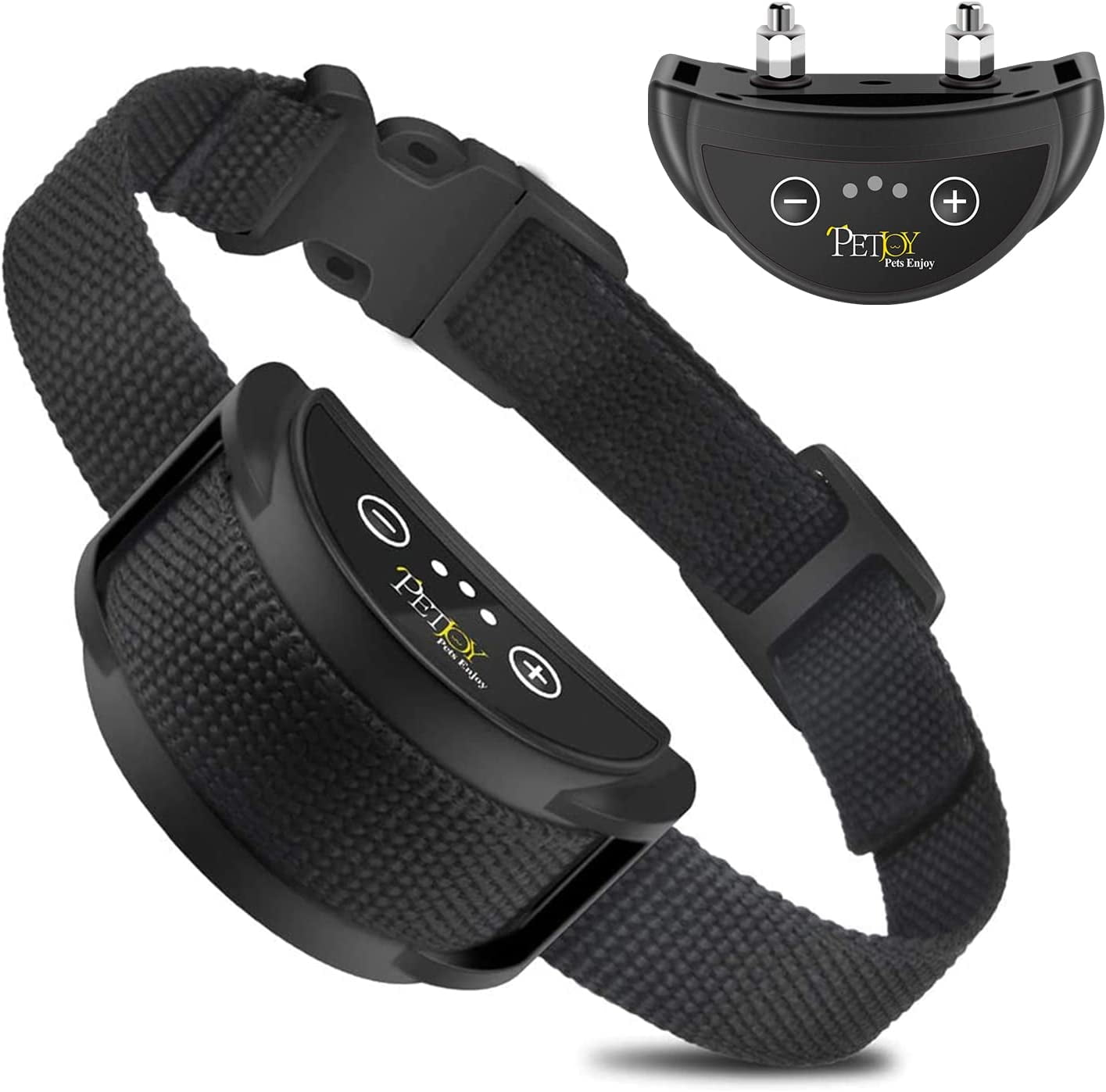 Paipaitek Adjustable Dog Bark Collar, Trainer with Beep & Shock ...